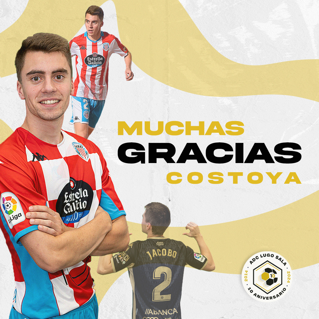 Jacobo Costoya no continuará en el primer equipo - Lugo Sala